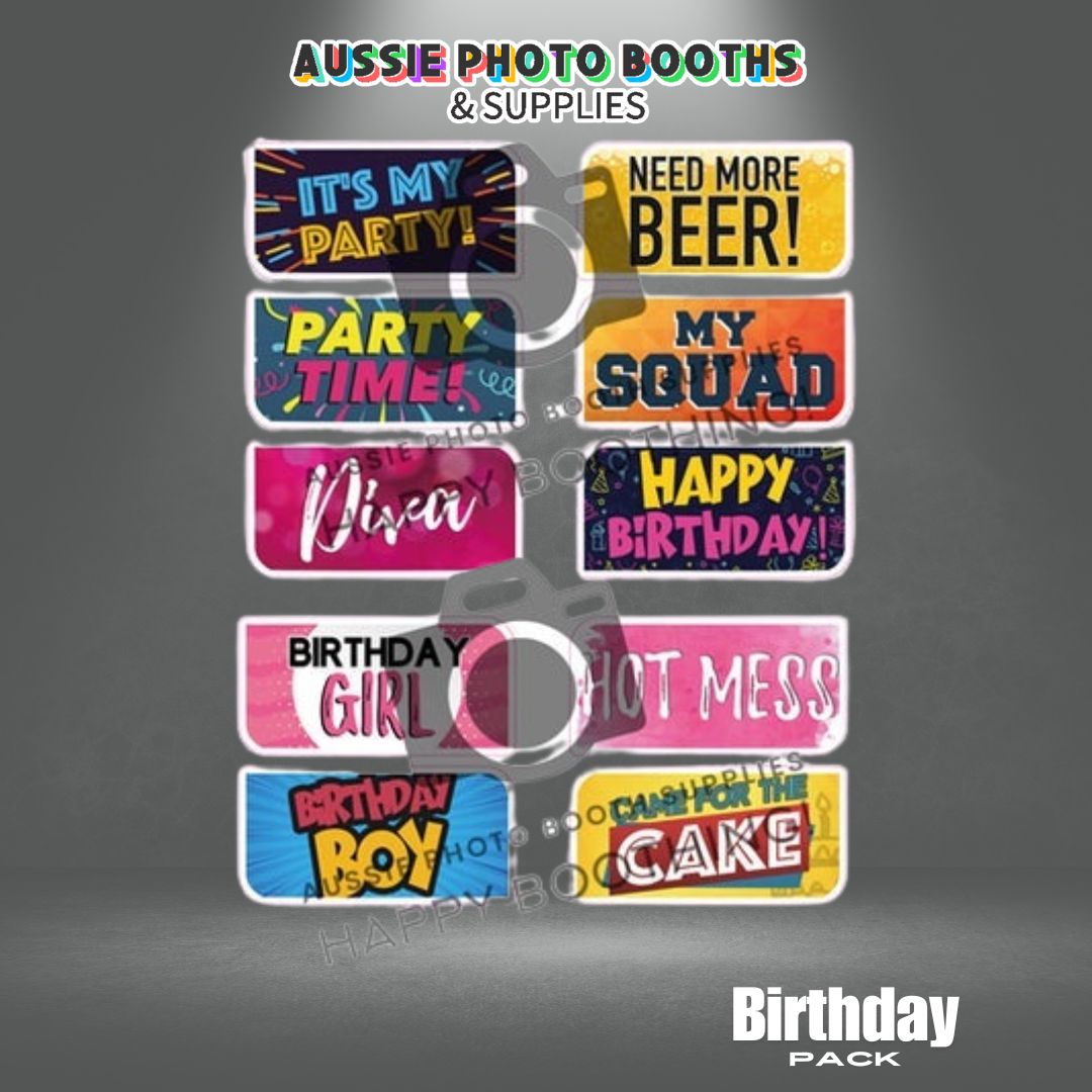 Buy Photo Booth Props | Aussie Photo Booths and Supplies